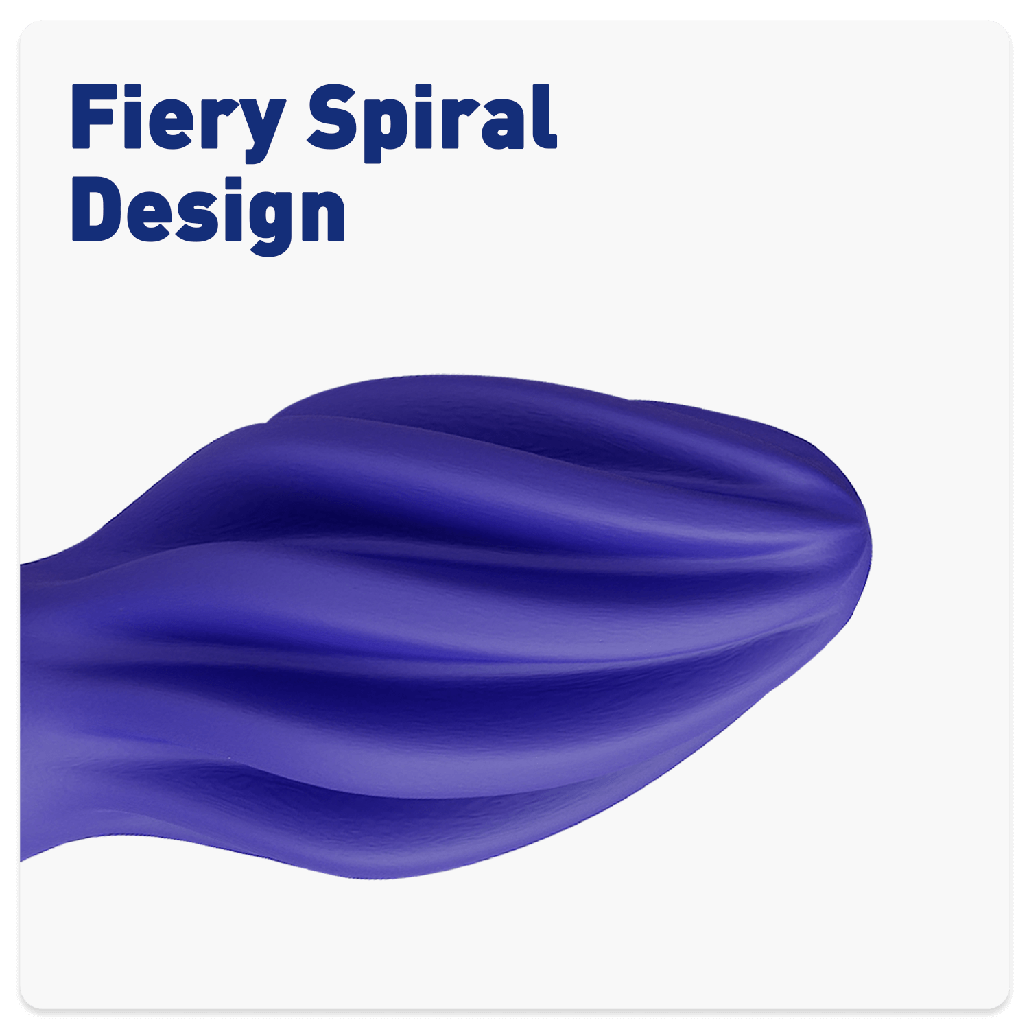 GreedyHole Stopper 00 – Spiral Textured Butt Plug | GreedyCluster